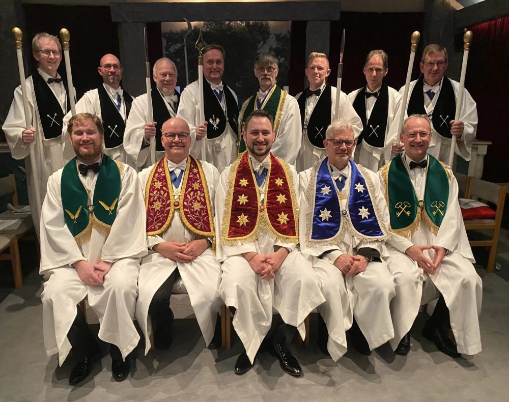 Logen Sirius' 40 års jubilæum og tildeling af Fortjensttegn - Den ...